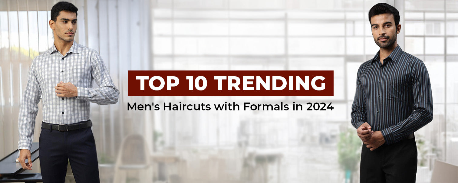 Top 10 Trending Men's Haircuts with Formals in 2024 – Donvino